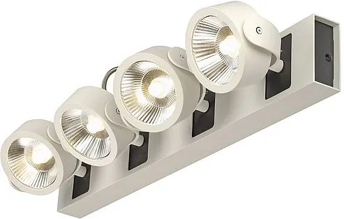 LA 1000134 KALU nástěnné a stropní svítidlo 4x LED 3000K bílé/černé 60° - BIG WHITE