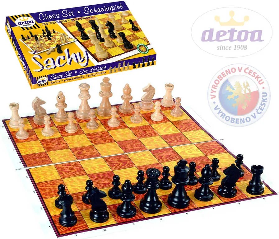 DETOA Šachy STEUTON *SPOLEČENSKÉ HRY* dt11666