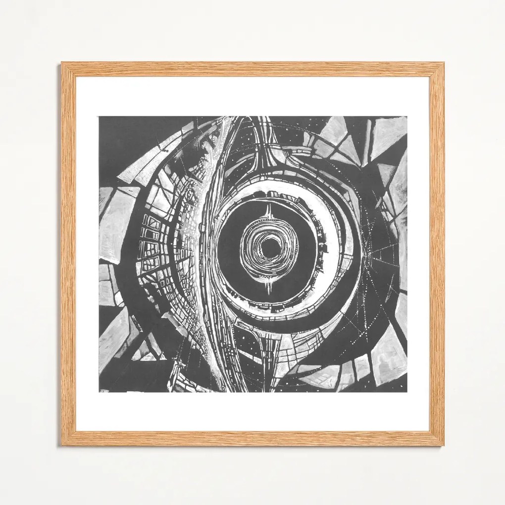 Jakub König | SKM Rám: Bílý, Velikost: 60 x 60 cm