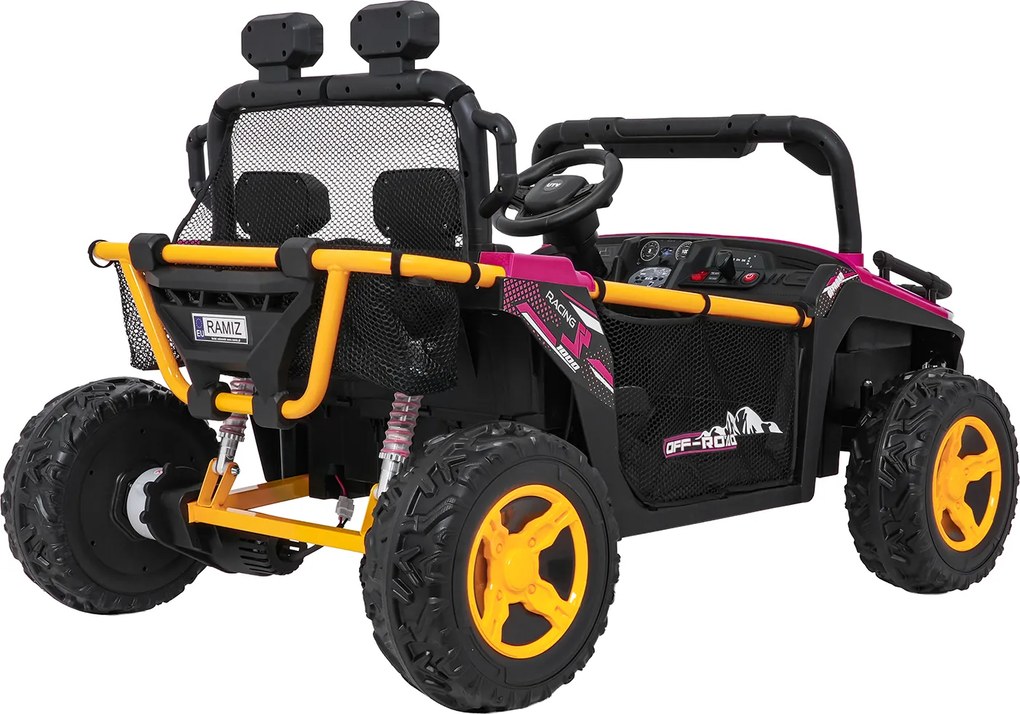 Ramiz Elektrická bugina UTV SPEED pro děti růžová