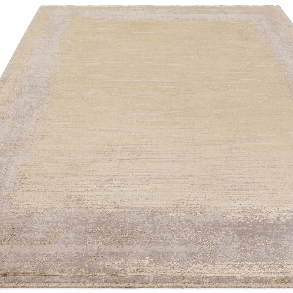 Tribeca Design Kusový koberec Trigger Champagne Gold Rozměry: 120x170 cm