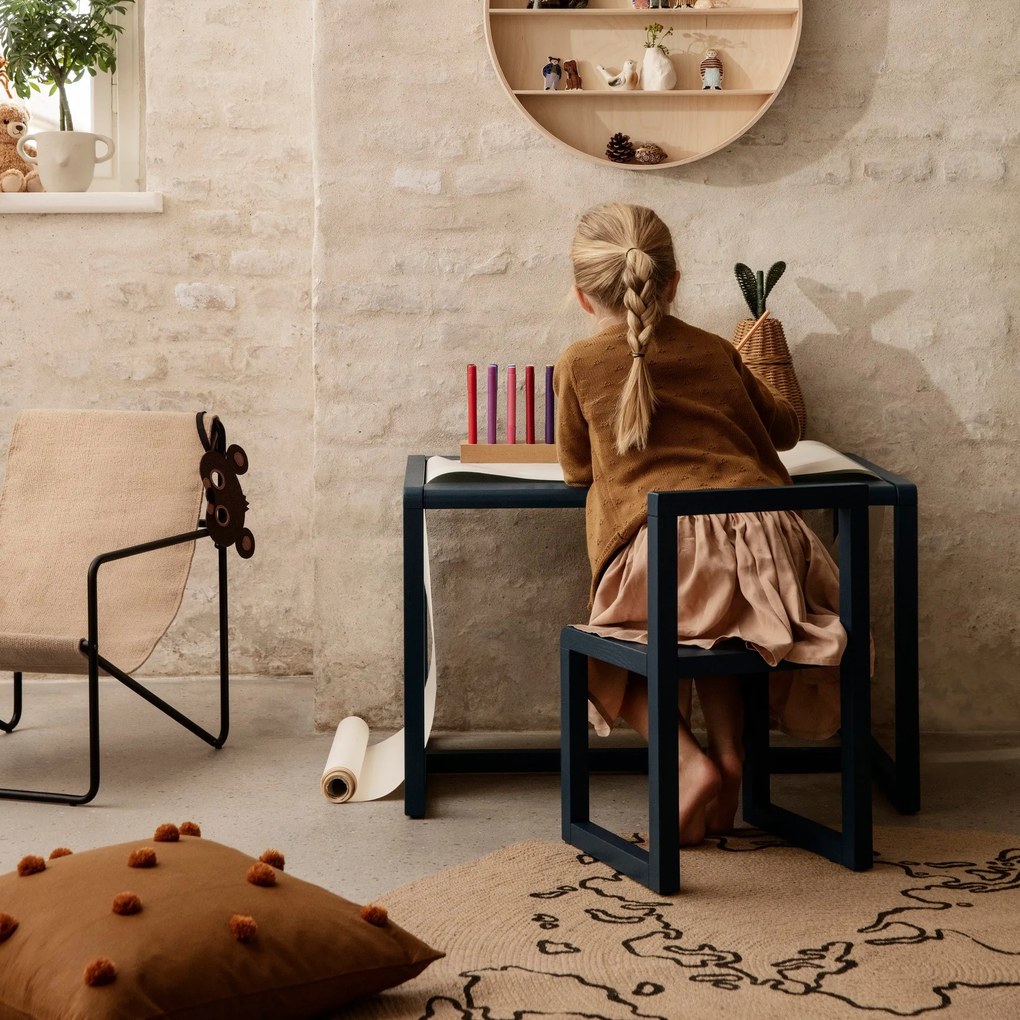 FERM LIVING Židle Little Architect, Rose