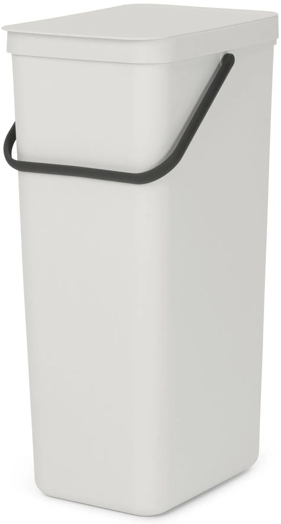 Koš 'Sort & Go' Brabantia - 40 l, světle šedý, 214424