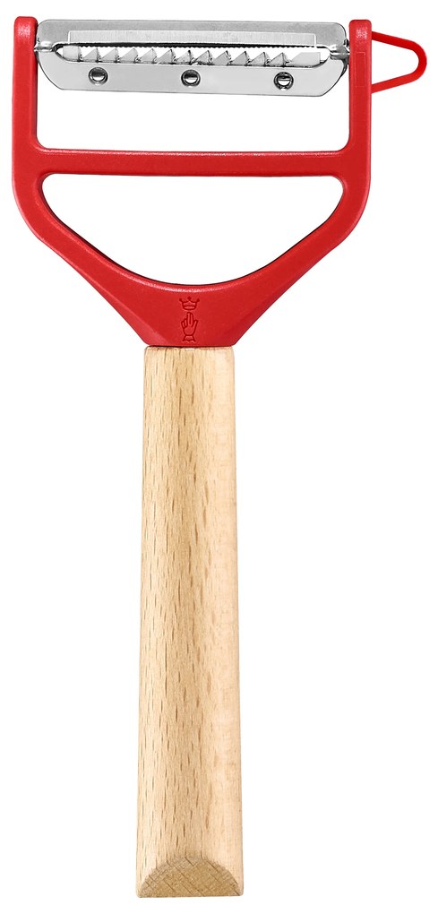 Opinel Dřevěná škrabka T-DUO červená 002433