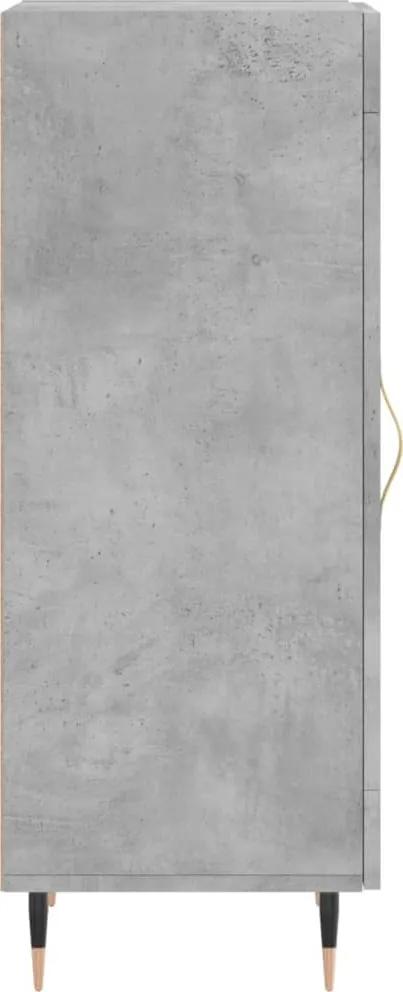 vidaXL Příborník 34,5 x 34 x 90 cm kompozitní dřevo [828776] Barva: šedá sonoma