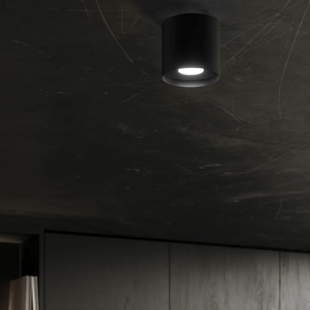 Sollux Lighting Stropní svítidlo MIKA Černá