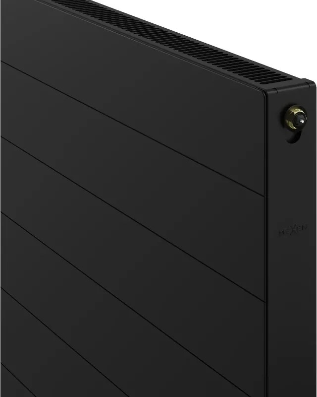 Mexen Line CCL11 deskový radiátor 300 x 1400 mm, spodní středové připojení, 637 W, černý - W6C11L-030-140-70