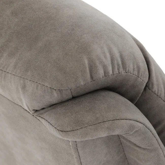 Polohovací křeslo šedé, elektrické TV-Q8575 GREY3
