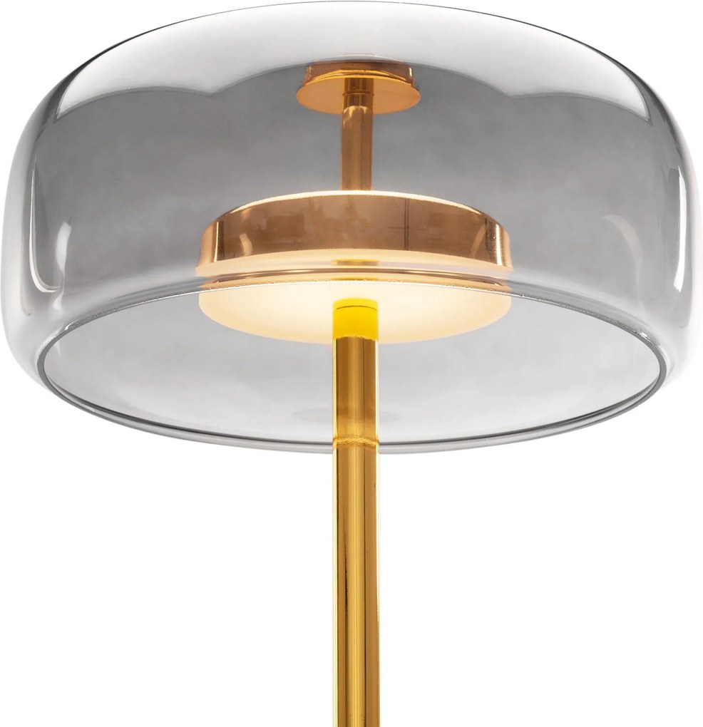 Toolight - podlahová stojací lampa Reno E27, 300216, zlatá, OSW-09853
