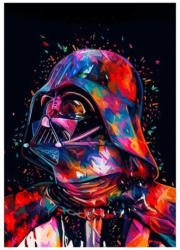 783691 NORIMPEX 5D Diamantová mozaika - Farební Darth Vader