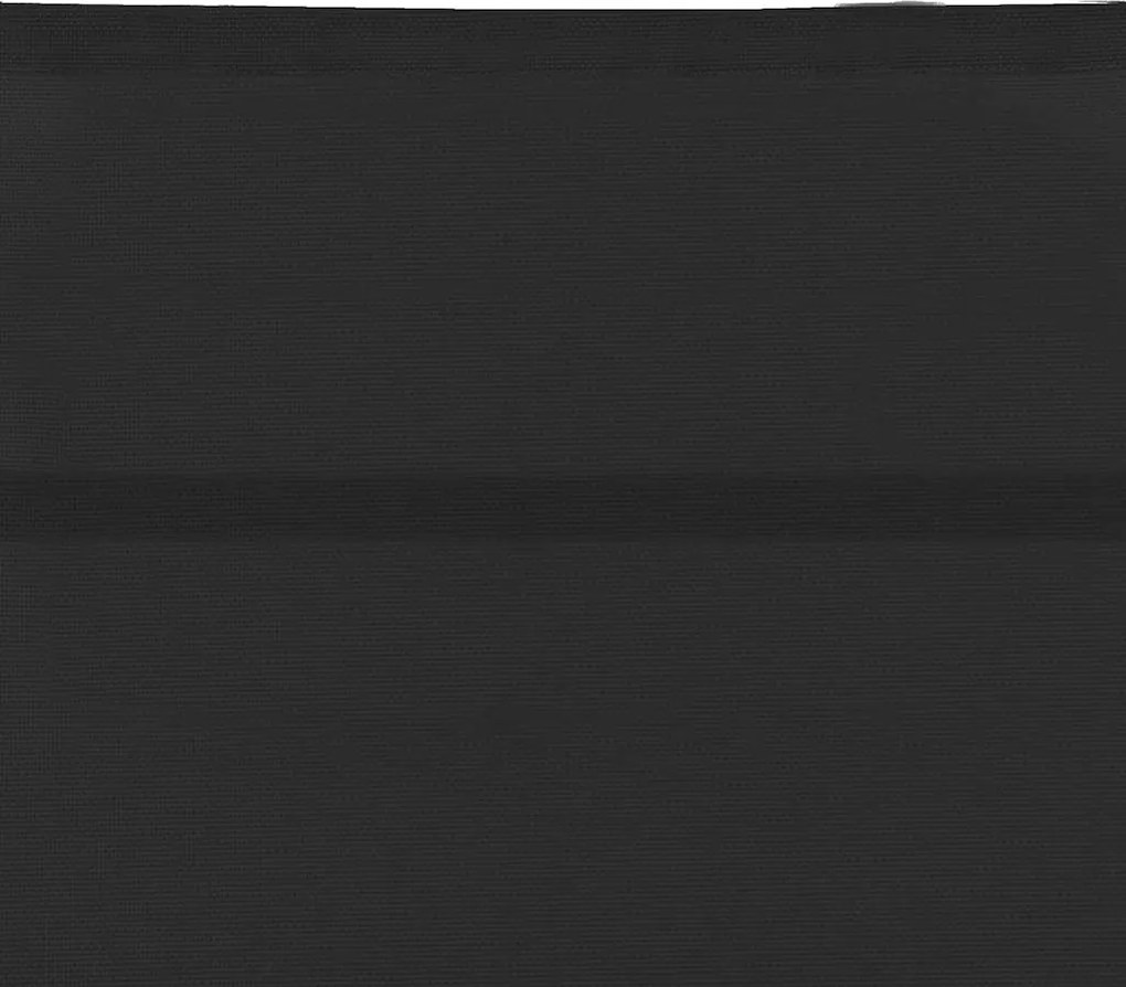 Zahradní lehátko textilen a hliník černé 310521