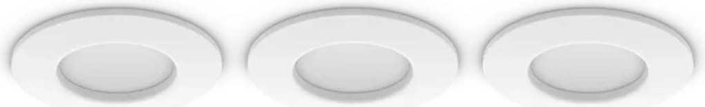 Philips Hue Slim - Chytré podhledové LED svítidlo, průměr 9 cm, bílá, 3 ks 929003712102