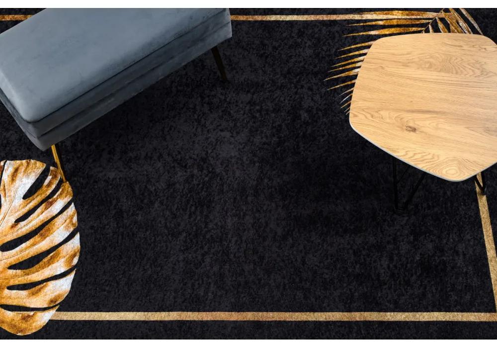 Kusový koberec Achila černozlatý 160x220cm