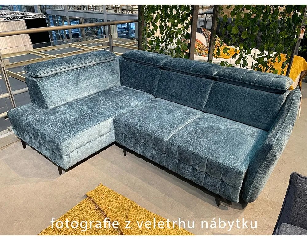 Sedací souprava MOLTA | 168x252 | EXTRA KVALITA | zabudovaný USB port | VÝBĚR TKANIN