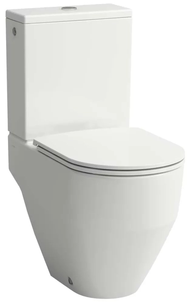 Laufen Pro - WC kombi mísa, Vario odpad, Rimless, LCC, bílá H8259644000001
