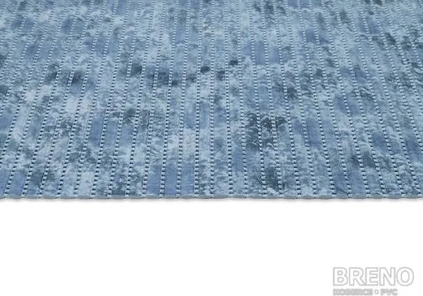 Breno Koupelnová pěnová předložka SOFTY-TEX 79912.1 vodní hladina, šíře 130 cm, Modrá