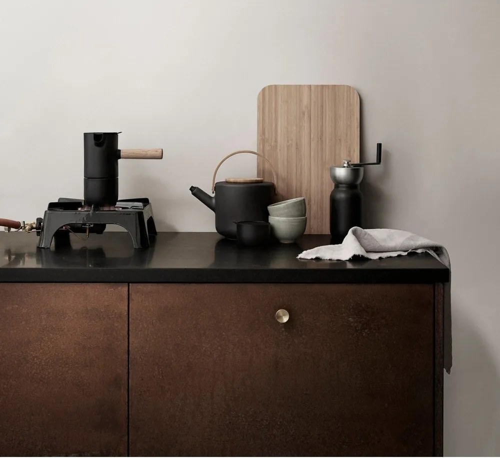 Černá moka konvička z nerezové oceli 250 ml Collar – Stelton