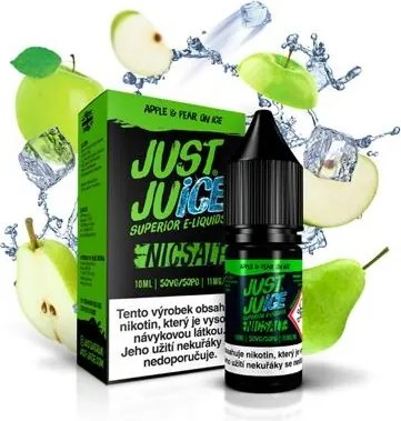 Just Juice Salt Ledové jablko a hruška 10ml (20mg)