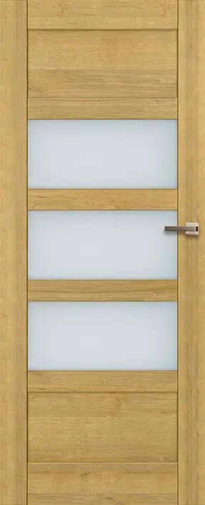 Interiérové dveře vasco doors BRAGA model B Průchozí rozměr: 70 x 197 cm, Orientace dveří: Levé dveře, Dekor: Dub šedý