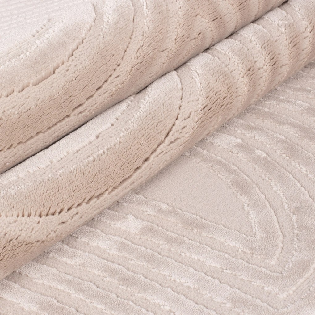 Ayyildiz, Kusový koberec Sahara 1113 Beige, 240x340, béžová, obývací pokoj