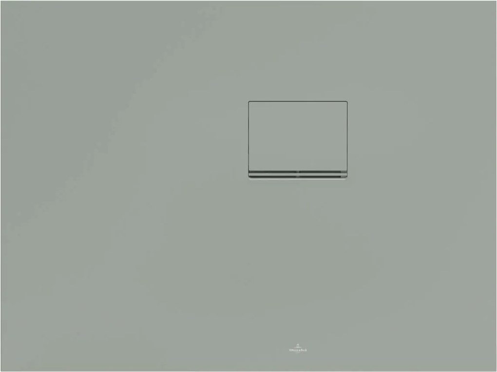 Villeroy & Boch Squaro Infinity - Sprchová vanička, 100x75 cm, Morning Green UDQ1075SQI2RV-R8