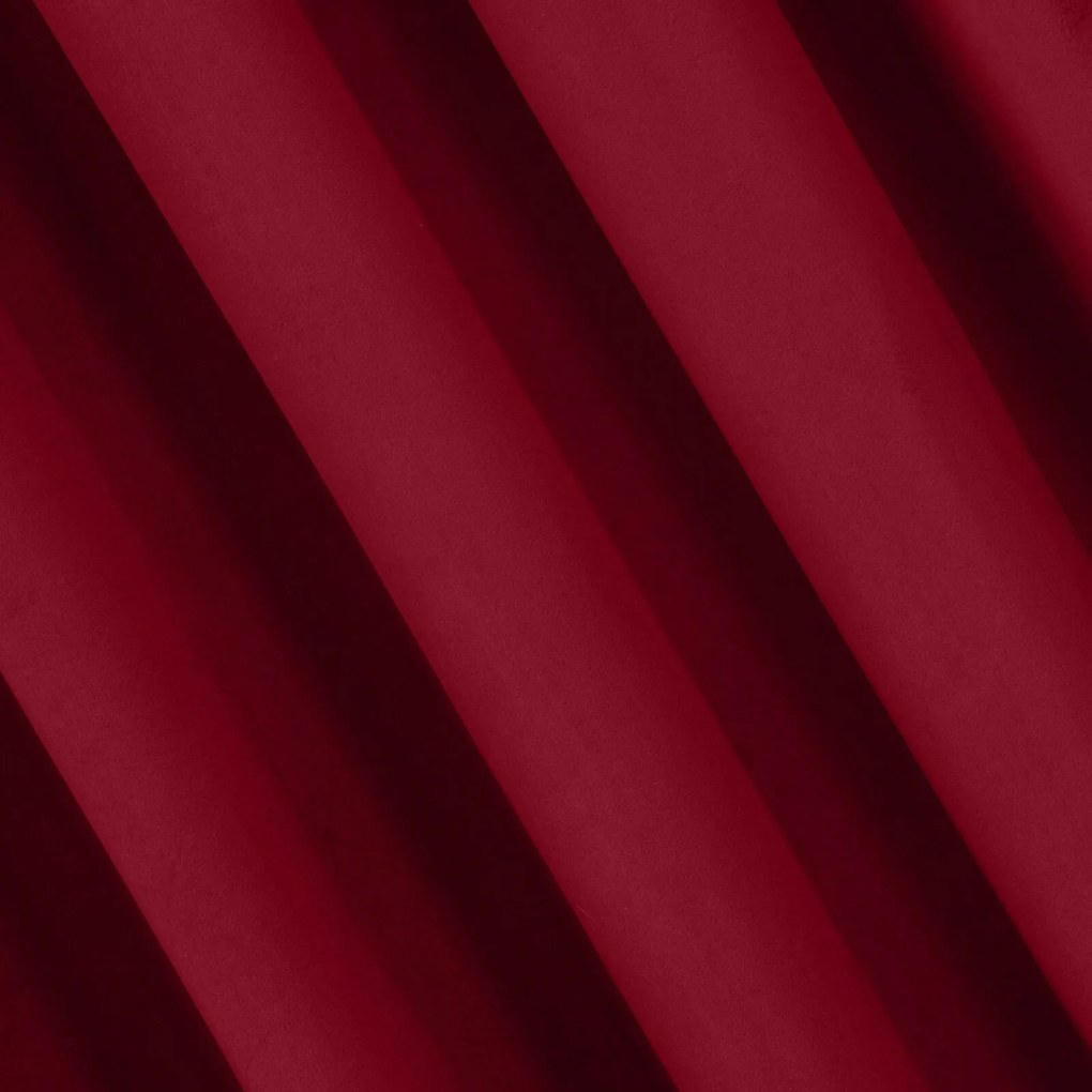 ZATEMŇOVACÍ ZÁVĚS NA PÁSCE PIERRE CARDIN SIBEL 140 X 270 CM BORDOVÁ