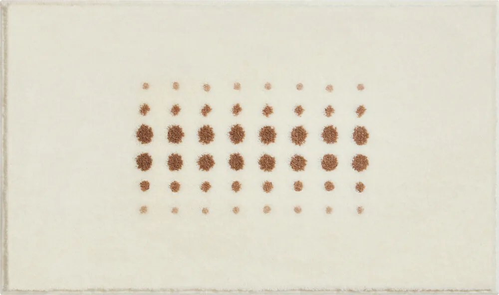 GRUND SIRIA - Koupelnová předložka přírodní Rozměr: 70x120 cm