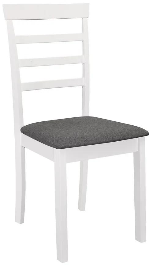 Casarredo Jídelní čalouněná židle VILLACH bílá/šedá