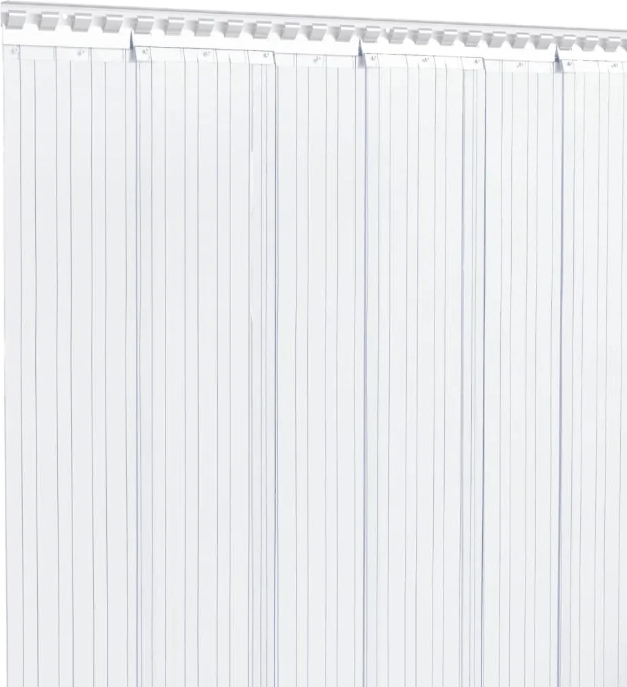 Závěs do dveří průhledný 200 mm x 1,6 mm 25 m PVC 153861