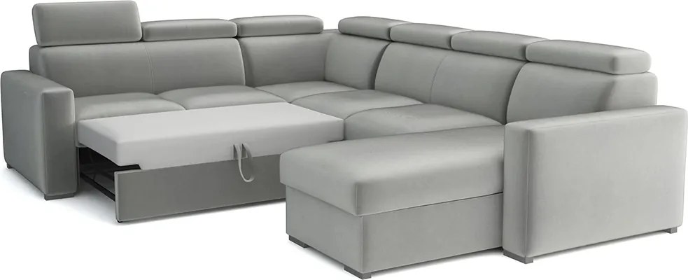 Sedací souprava PEDRO U | 250x315x170 | rozkládací + 2x úložný prostor | VÝBĚR TKANIN