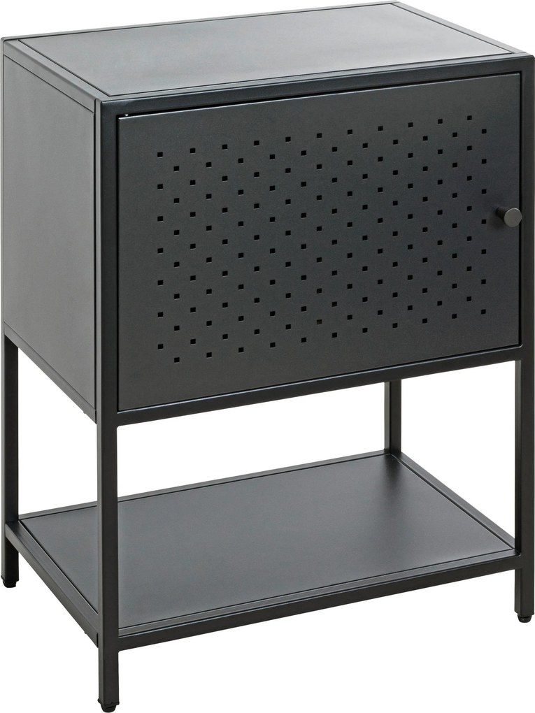 XXXLutz NOČNÍ STOLEK, černá, 45/60/30 cm - 001931104211