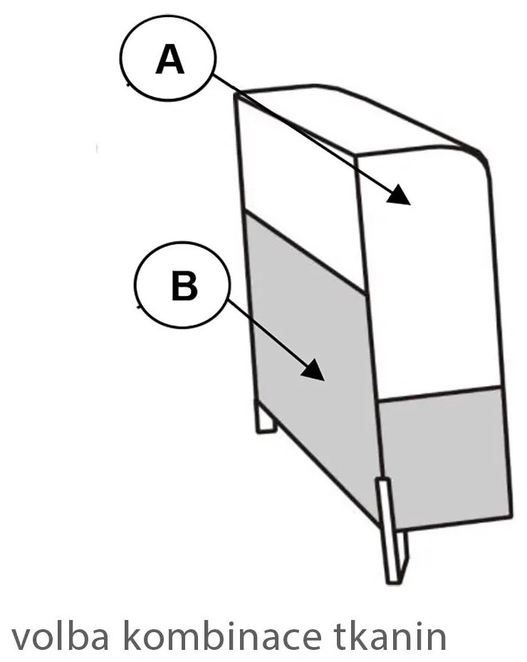 Sedací souprava ULISES L | 179x250 | nerozkládací | vysoká kvalita | VÝBĚR TKANIN
