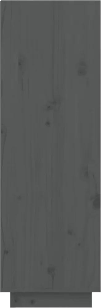 vidaXL Botník 60 x 34 x 105 cm masivní borové dřevo [813552] Barva: medová hnědá
