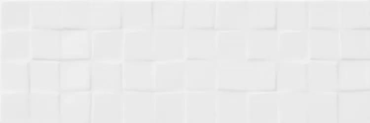 CERSANIT OBKLAD SIMP. ART WHITE GLOSSY STRUC. CUBES 20x60 - W476-003-1