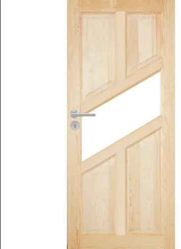 Archo - Posuvné dveře na stěnu dřevěné dýhované z borovice Fresno 105557