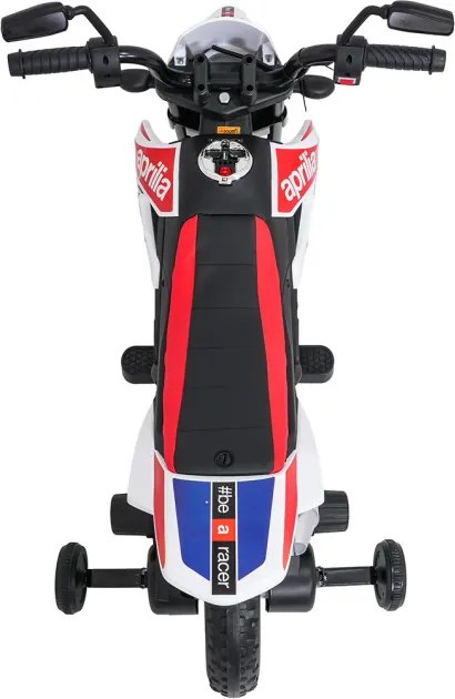Elektrická motorka Aprilia RX bílá