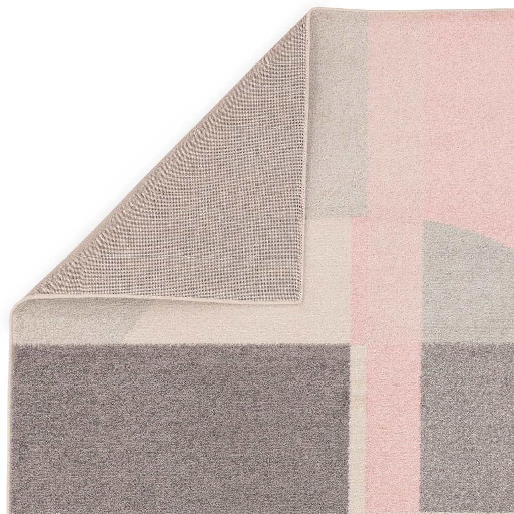 Tribeca Design Kusový koberec Jars Pink Circle Rozměry: 160x230 cm