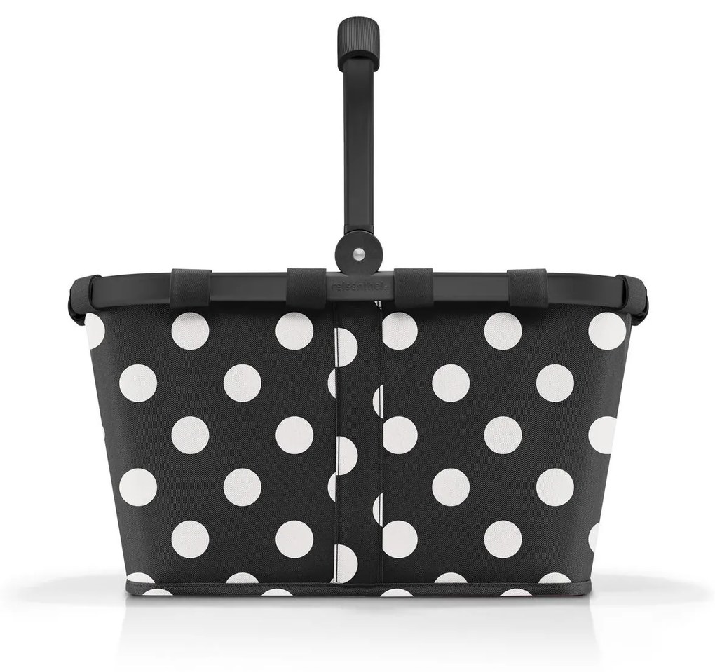 Nákupní košík Reisenthel Carrybag Frame Dots white