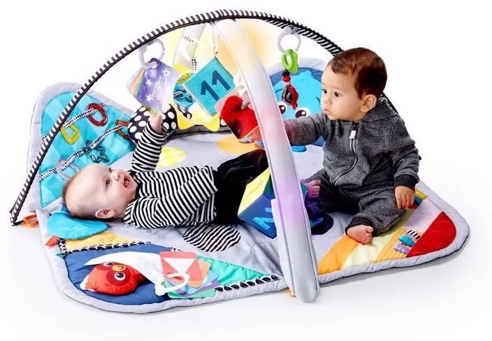 BABY EINSTEIN Deka na hraní světelná Sensory Play Space extra velká 0 m+ 2019