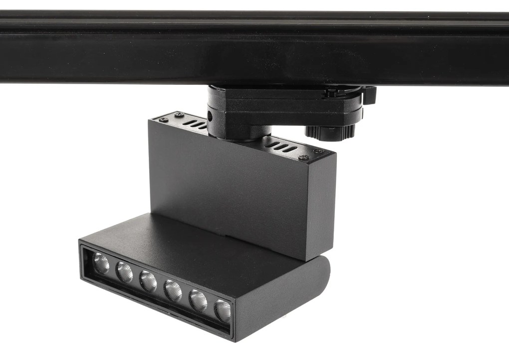 T-LED 105705 Lištové svítidlo SEMO-B 12W černé Denní bílá