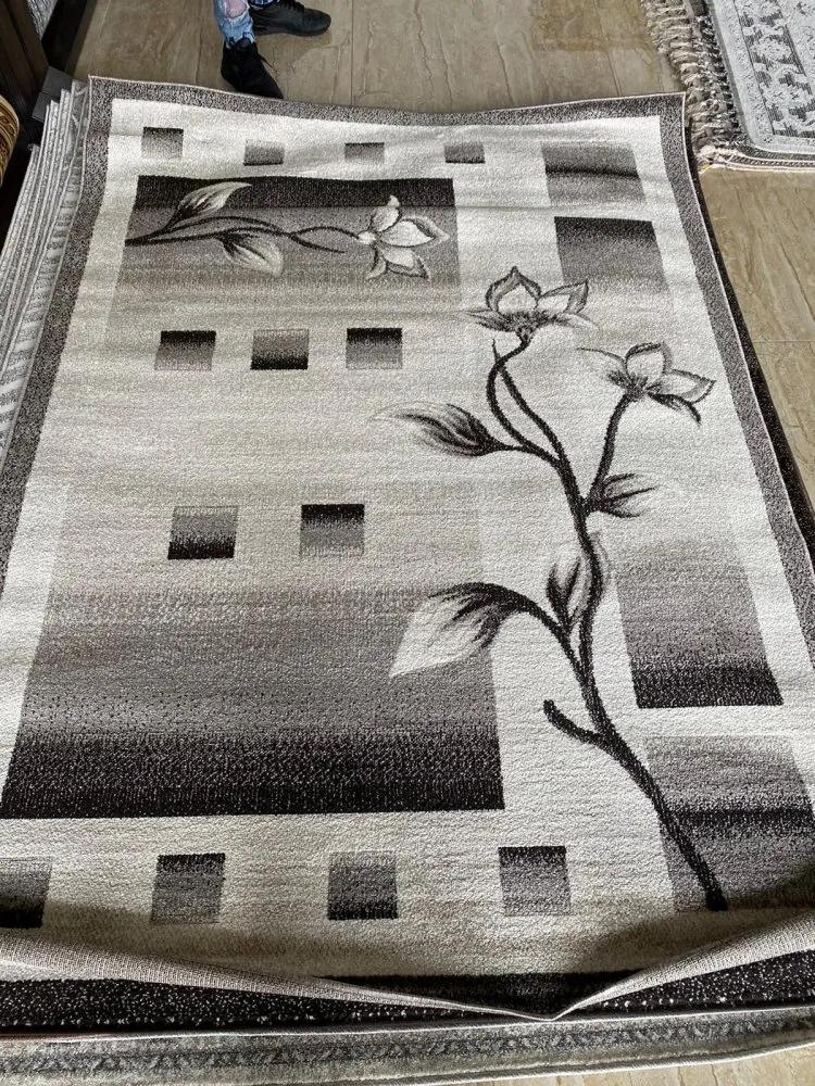 Stylový koberec do obývacího pokoje s motivem květin Šířka: 200 cm | Délka: 290 cm