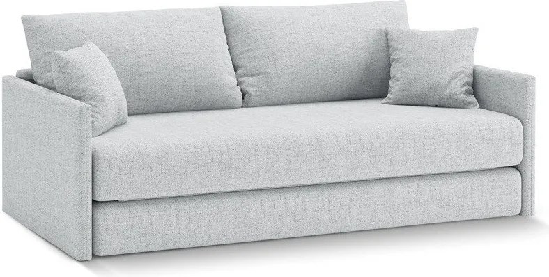 Světle šedá žinylková rozkládací pohovka 209 cm Shannon – Cosmopolitan Design