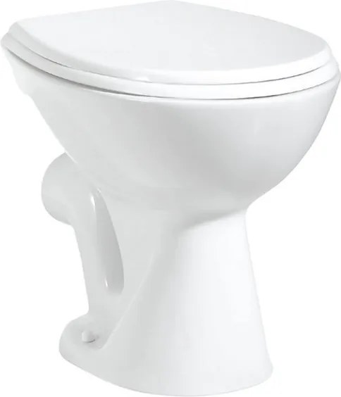 Aqualine Aqualine, WC mísa 36x47cm, zadní odpad, bílá, TP330