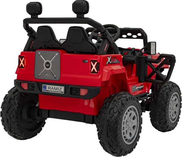 Elektrické autíčko OFF ROAD Speed červené