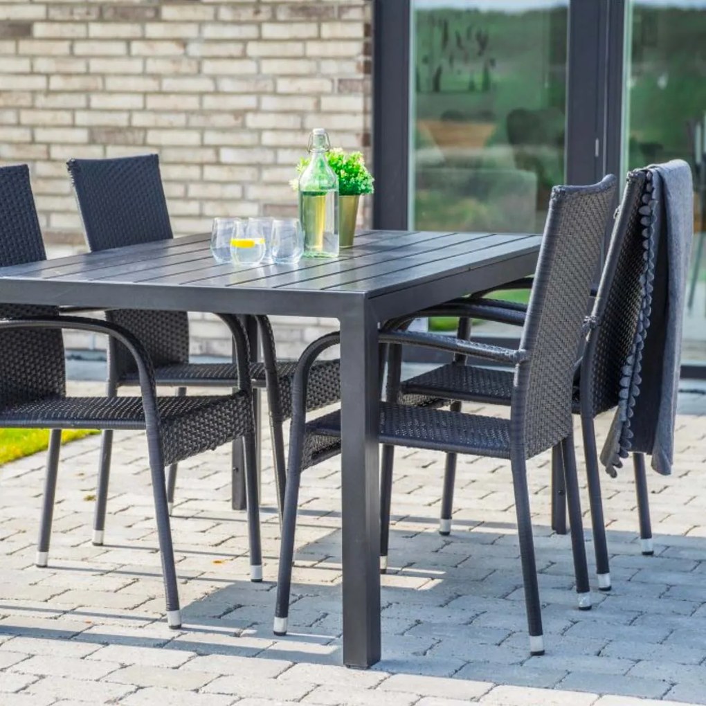Vikio Zahradní set 140x80 pro 6 osob DT276 antracit