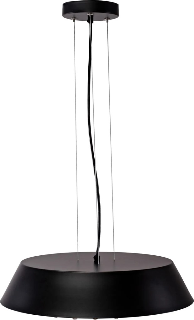 Toolight Toolight, LED závěsné svítidlo Cristal 20W APP1028-CP, černá, OSW-01233