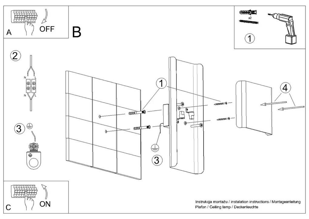 Nástěnné svítidlo Durlin, 1x zlaté/černé kovové stínítko