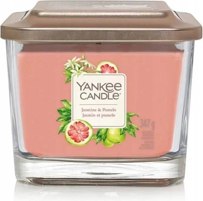 Yankee Candle Jasmine & Pomelo svíčka střední velikosti