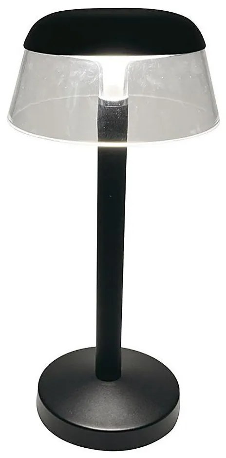 V-Tac LED Stm. nabíjecí dotyková stolní lampa LED/3W/5V 3000-6000K černá 23685