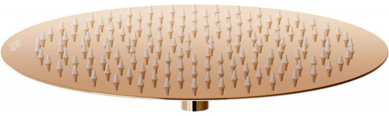 Mexen sprchová nerezová hlavice Round 30 cm, růžovo-zlatá, 79230-60
